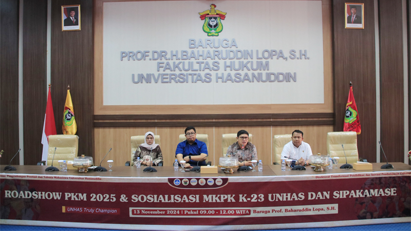 Fakultas Hukum Unhas gelar Sosialisasi Pimnas 2025, MKPK dan SIPAKAMASE